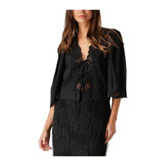 Copenhagen Muse Damen, Blusen & Hemden, Schwarzk, XSGr&ouml;&szlig;e