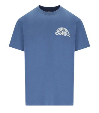Carhartt Work in Progress T-SHIRT S/S JAZZY BLEU CIEL CARHARTT WIP