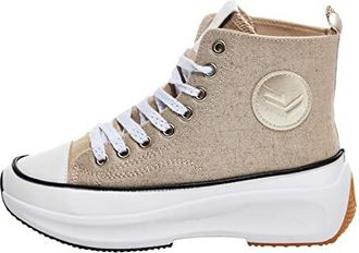 Kaporal Femme Christa Chaussures DETENTE Tennis, Beige IRISE, 40 EU