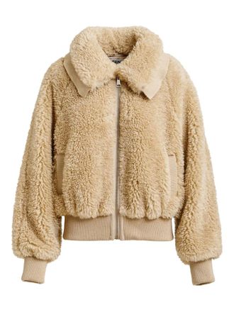 Essentiel veste bomber à fermeture zippée - Tons neutres