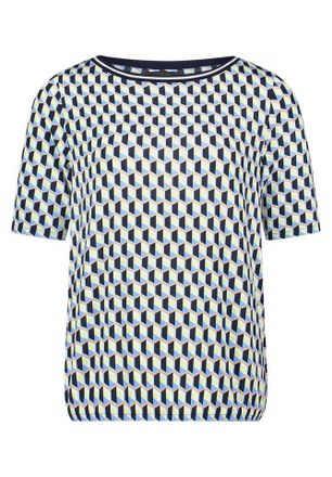 Betty Barclay Kurzarmshirt Damen mit Gummizug (1-tlg)