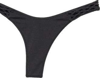 Frankies Bikinis Minimalist Two-Piece Bikini - Black