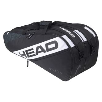 Head Head Elite Tennistasche, schwarz/wei&szlig;, 9R