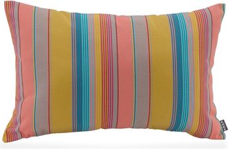 H.O.C.K. Kissen inkl. F&uuml;llung Outdoor Yucatan (60x40cm, maiz-Salmon)