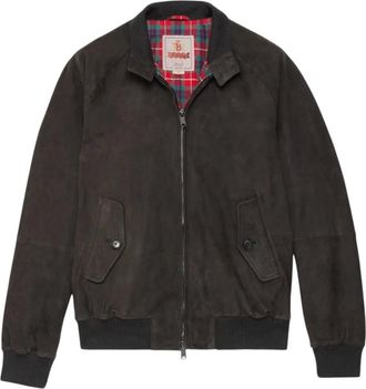 Baracuta Homme, Vestes, Brun, Taille: 3XS G9 Suede Jacket