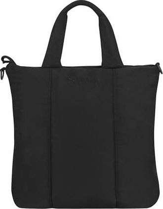 Puma Femme Puffer Tote Fourre-Tout, Noir Traditionnel, 15 inches (H) x 14 inches (W) x 1 inch (L)