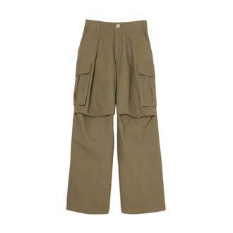 Marc Jacobs Oversized Cargo Pants - - Trousers - Damen - Gr&uuml;n - 3XS