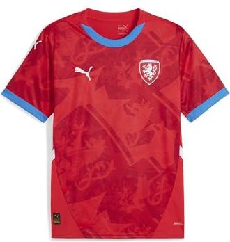 Puma Puma Maillot domicile R&eacute;publique tch&egrave;que 24 rouge FACR Home Jersey R&eacute;publique tch&egrave;que maillot de fan EM WM