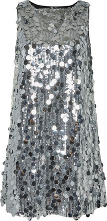 Pieces Female Midikleid PCMALOU Pailletten