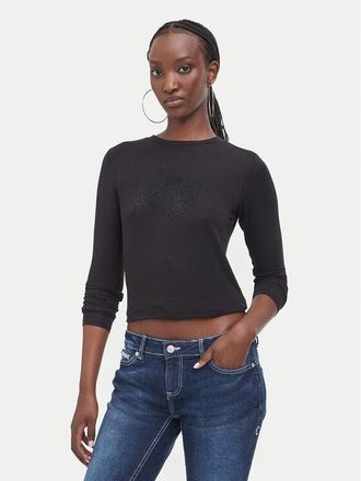 Juicy Couture Bluse JCWCT226328 Schwarz Regular Fit
