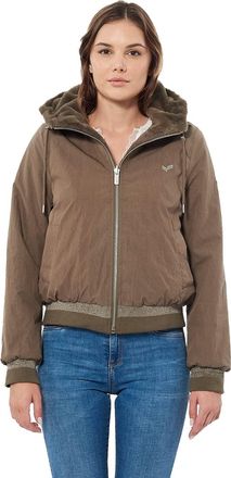 Kaporal Kaporal Damen Damenjacke-Modell DIDA-Farbe Taupaki-Größe XS, TAUPAK Braun, 32