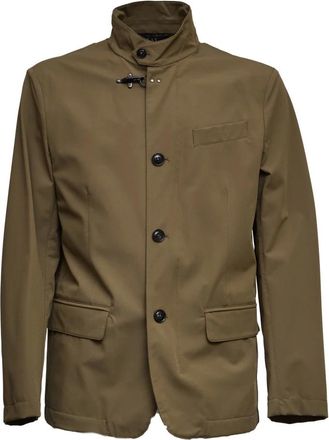 Fay Homme, Vestes, Vert, Taille: 2XL Travel Duty Jacket