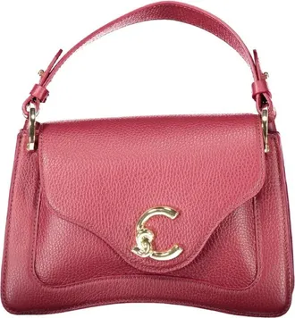 Coccinelle Femme, Sacs, Rouge, Taille: ONE Size Sac à main en cuir rouge pour femme