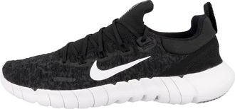 Nike Nike Herren Free Run 5.0 Road Running Shoe, Black/White-Dark Smoke Grey, 47.5 EU