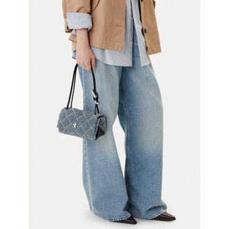 Marc Jacobs Handtasche Marc Jacobs The Quilted Denim Mini 2P5HSH013H03 Blau