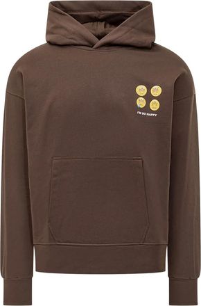 Barrow Hoodie mit grafischem Print - Braun