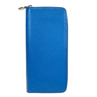 Louis Vuitton Portefeuille long Pre-owned Taiga (bi-pli) - Femme - Pre-owned - Bleu - Taille: ONE Size