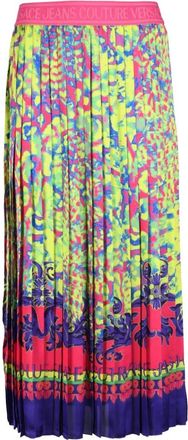 Versace Jeans Couture Femme, Jupes, Multicolore, Taille: 34 FR Jupe Maxi Plissée