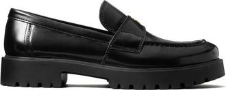 Tory Burch Femme, Chaussures, Noir, Taille: 38 EU Mocassins &agrave; semelle crant&eacute;e classiques