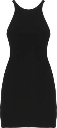 Andamane Femme, Robes, Noir, Taille: 38 FR Robe dos nue sans manches &agrave; col rond