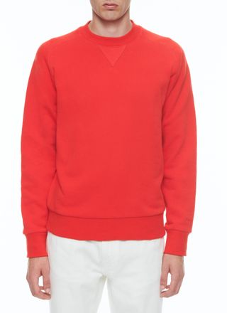Fursac Sweatshirt &agrave; col rond en jersey de coton - Taille XL - Homme