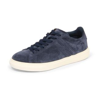 Hogan Homme, Chaussures, Bleu, Taille: 41 1/2 EU H365 Allacciato H Canaletto BTM