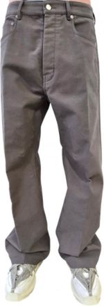Rick Owens Homme, Pantalons, Gris, Taille: W30 Geth Jeans