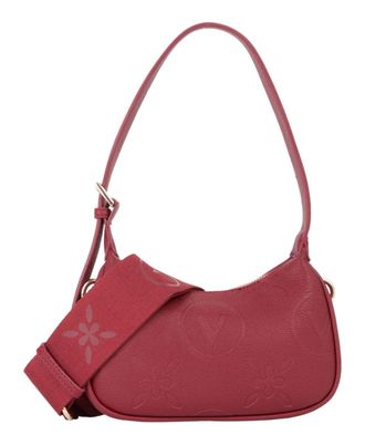 Valentino Schultertasche Umh&auml;ngetasche Samba Re Hobo Bag Rosso Scuro weinrot