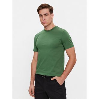 HUGO BOSS T-Shirt Thompson 01 50468347 Gr&uuml;n Regular Fit