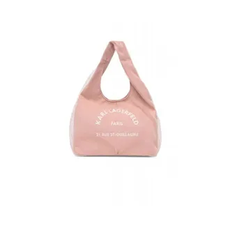 Karl Lagerfeld Femme, Sacs, Rose, Taille: ONE Size Sac Hobo en Maille