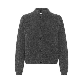 Gestuz Kurzer Cardigan - - Knitwear - Damen - Grau - XL