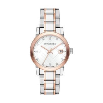 Burberry Femme, Accessoires, Gris, Taille: ONE Size Montre Bu9127