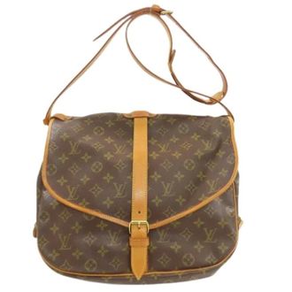 Louis Vuitton Pre-owned Saumur 35 Shoulder Bag - Femme - Pre-owned - Brun - Taille: ONE Size