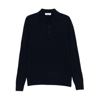 Gran Sasso Pullover aus Schurwolle - - Tops - Herren - Blau - XL