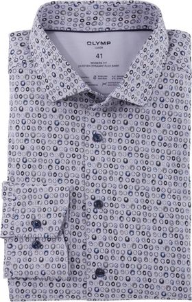 Olymp Olymp, Homme, Chemises, Multicolore, Taille: XL Chemise Business Luxor