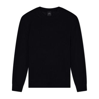 A|X Armani Exchange Wollmischung Rundhals-Pullover - - Knitwear - Herren - Schwarzk - XL
