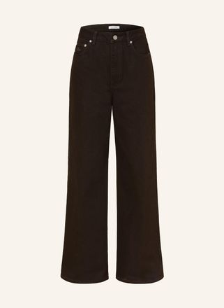 Lacoste Wide Leg Jeans braun
