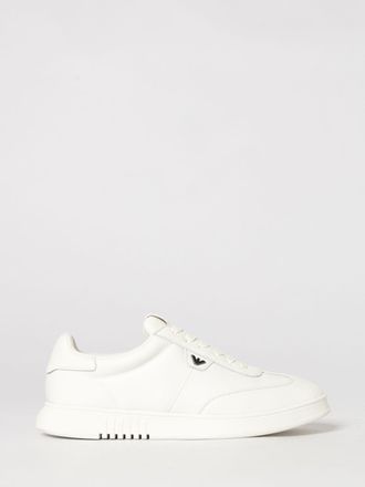 Emporio Armani Baskets Homme couleur Blanc