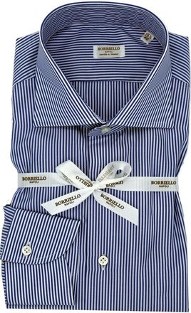 Borriello Homme, Chemises, Bleu, Taille: XS Chemises Formelles