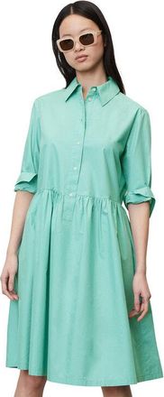 Marc O'Polo Hemdkleid 303104121111 Blau Regular Fit