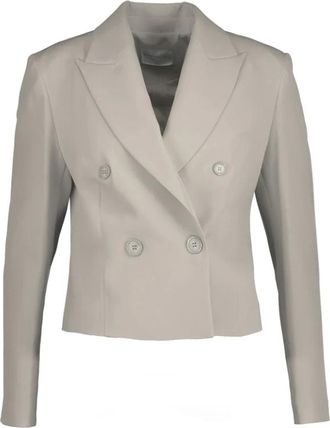 Am&eacute;lie & Am&eacute;lie Femme, Vestes, Beige, Taille: 42 FR Amira Blazer