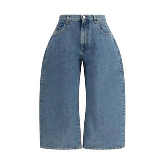 The Attico Femme, Jeans, Bleu, Taille: W25 Cotton Denim Jeans