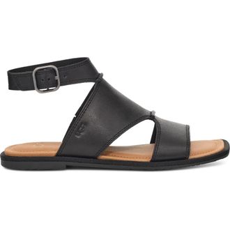 UGG Delray Flat Sandal - - Shoes - Damen - Schwarzk - 41 EU