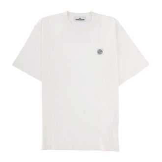 Stone Island Herren, Oberteile, Wei&szlig;, MGr&ouml;&szlig;e