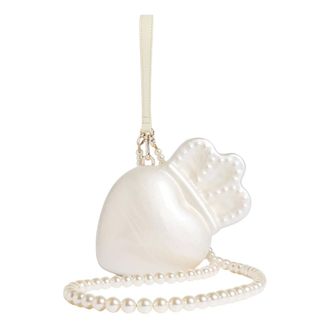 Simone Rocha Claddagh Umh&auml;ngetasche - - Bags - Damen - Wei&szlig; - ONE SIZE