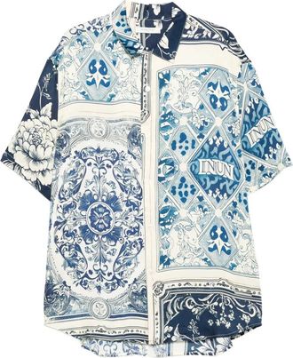 Ih Nom Uh Nit IH NOM UH Nit, Homme, Chemises, Multicolore, Taille: M A25 Bowling Shirt