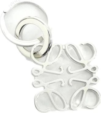 Loewe unisex, Pre-owned, Gris, Taille: ONE Size Porte-cl&eacute;s Pre-owned