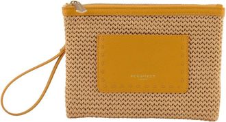 Pourchet Femme, Sacs, Jaune, Taille: ONE Size Cassis Clutch