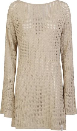 Hinnominate Hinnominate, Femme, Robes, Beige, Taille: 38 FR Mini-robe