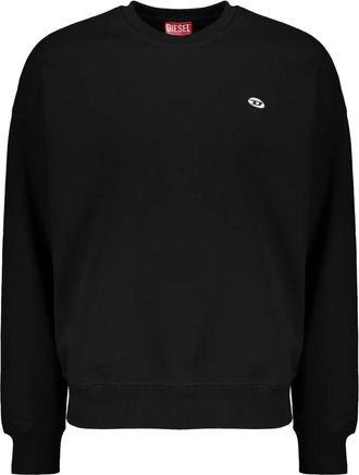 Diesel Homme, Sweatshirts et sweats &agrave; capuche, Noir, Taille: S SweaT-shirt &agrave; manches longues